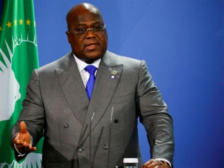 Congo President Felix Tshisekedi re-elected for second term Congo President Felix Tshisekedi re-elected for second term