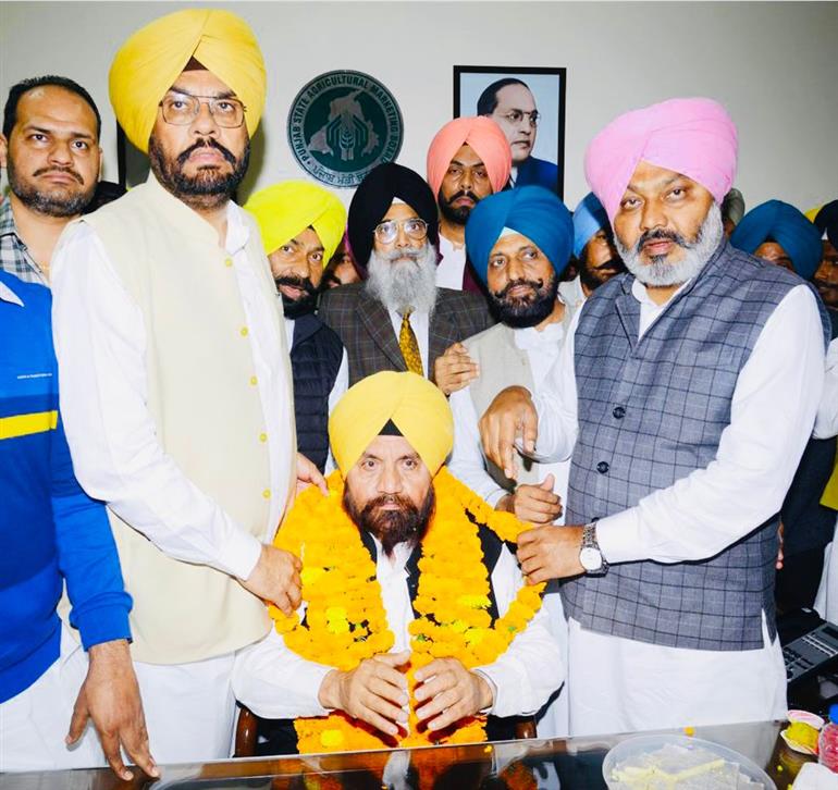 Harchand Singh Barsat assumes charge as chairman Punjab Mandi Board