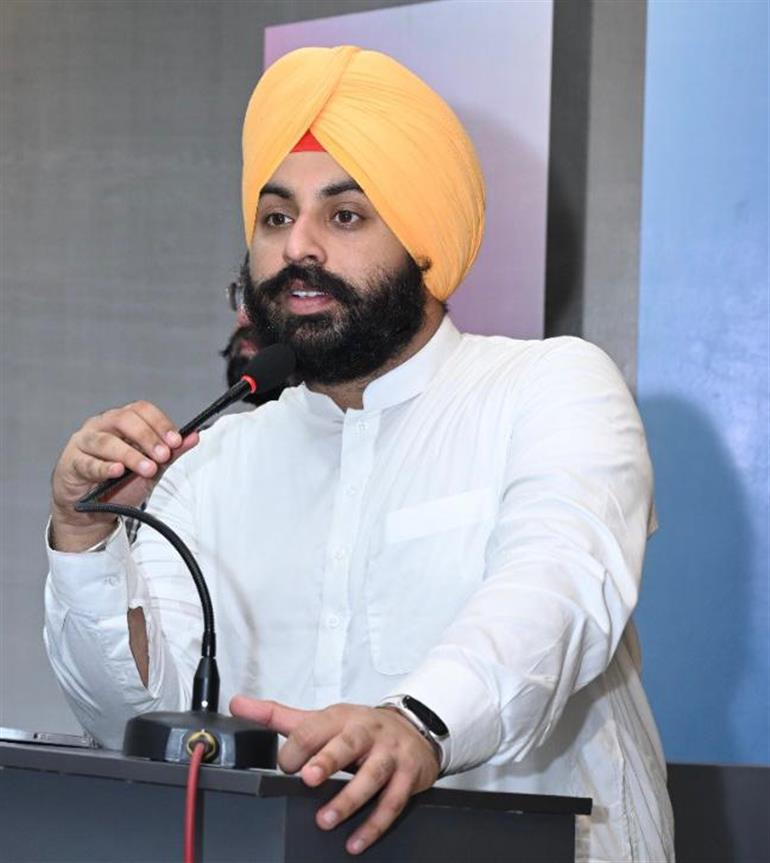 Education Minister Harjot Singh Bains begins Punjab tour to understand ...
