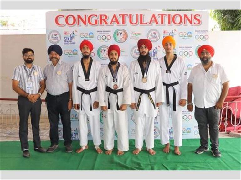 Sikh Sports Federation of India win medals in 5th National Sikh Games