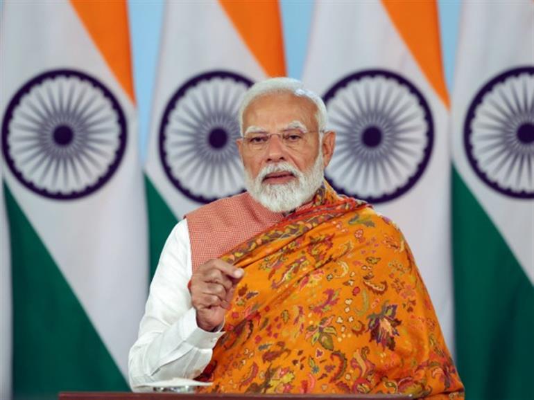 "Inspires us in building strong, self-reliant India": PM Modi pays ...
