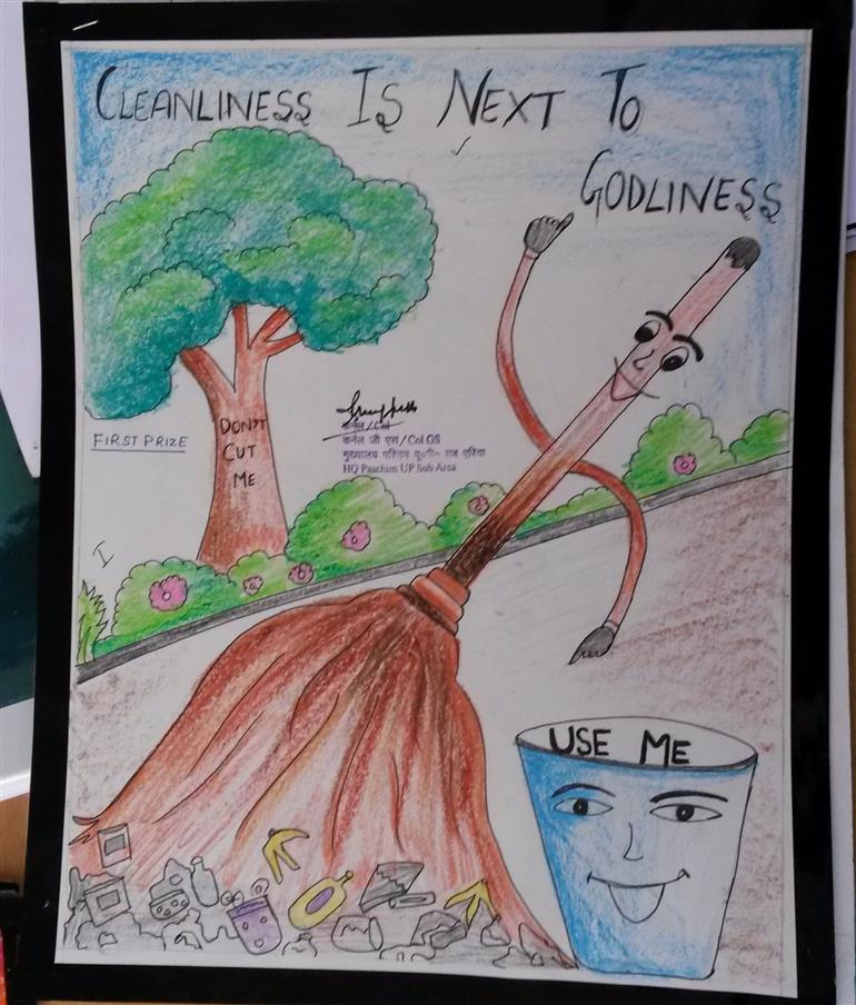 Poster making competition organized
