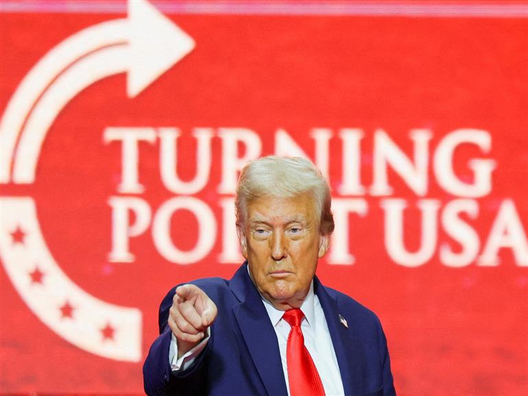 "The bullet was aimed at all of us": Trump takes swipe at left during ...